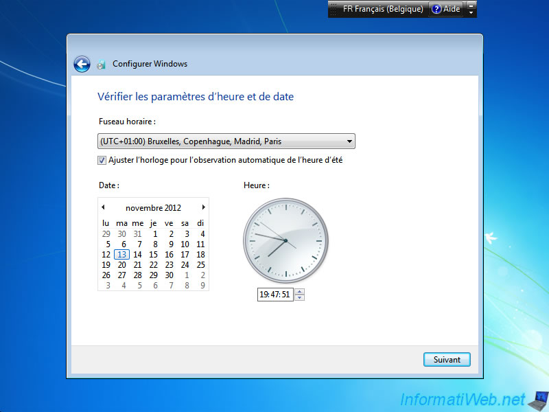 Format your computer, reinstall Windows 7 and update it - Windows - Tutorials - InformatiWeb